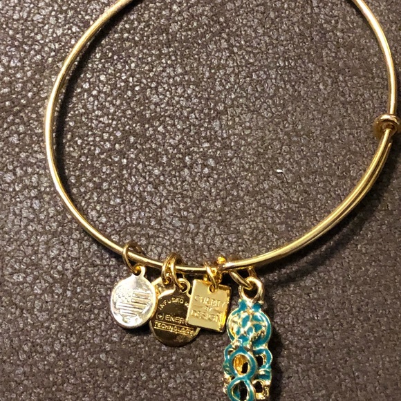 Alex and Ani | Jewelry | Alex Ali Adorable Braclet With Charms A Snake ...